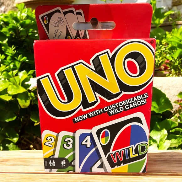 Mattel | Toys | Mattel Uno Card Game Red Yellow Black | Poshmark